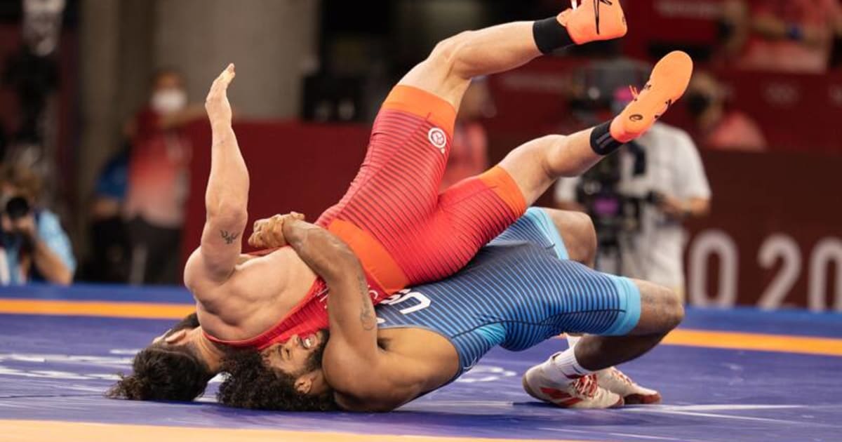 USA Wrestling | Hancock falls in quarterfinals, Hafizov drops repechage bout in Olympic Games ...